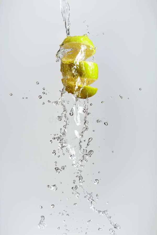 Lime splash water stock photo. Image of background, fresh - 138900080