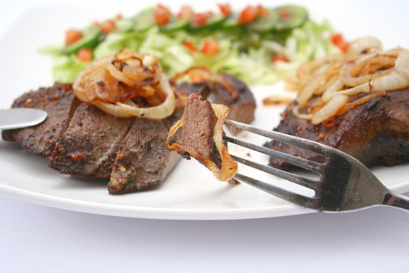 Fresh liver stock photo. Image of liver, meat, meal, lunch - 32867974