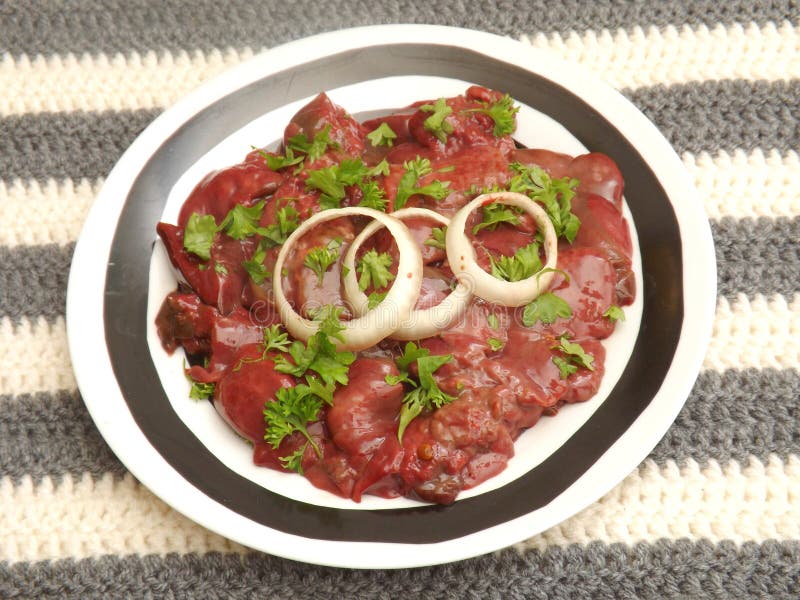 Fresh liver stock image. Image of meat, recipe, liver - 59533455