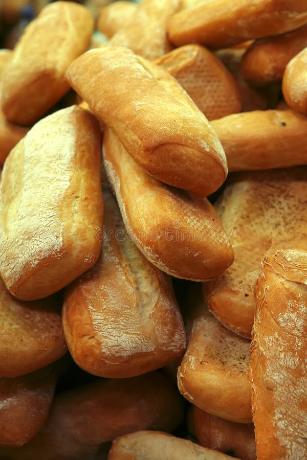 Fresh Loaf of Sourdough To Sample Stock Photo - Image of sliced, loaf ...