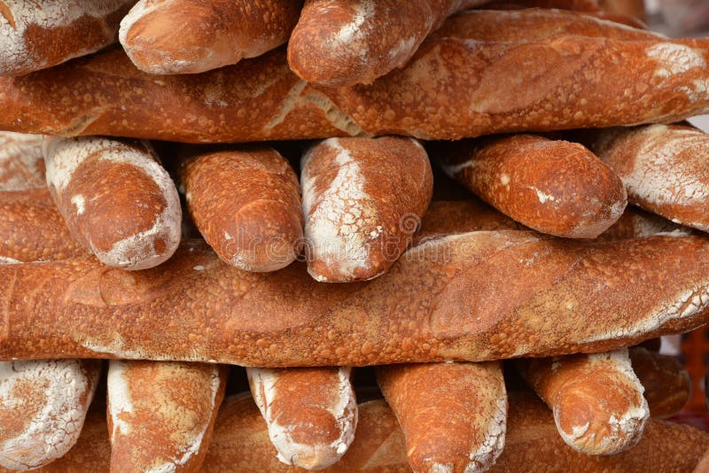 Fresh loaves of bread. stock photo. Image of flavored - 91972822