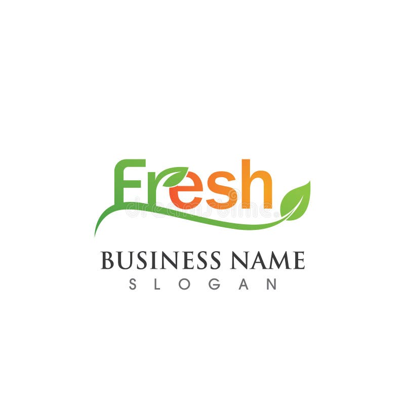 Fresh Logo and Symbol Template Stock Vector - Illustration of family ...