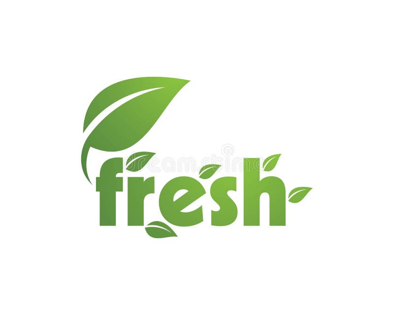 Fresh logo vecto stock vector. Illustration of template - 121375768