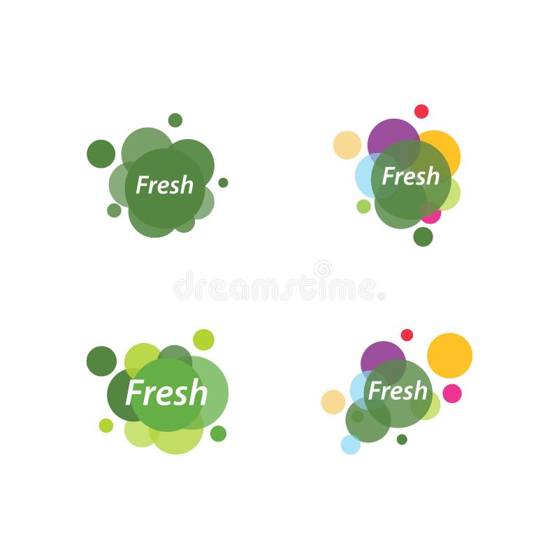 Fresh logo vector stock vector. Illustration of citrus - 121375993