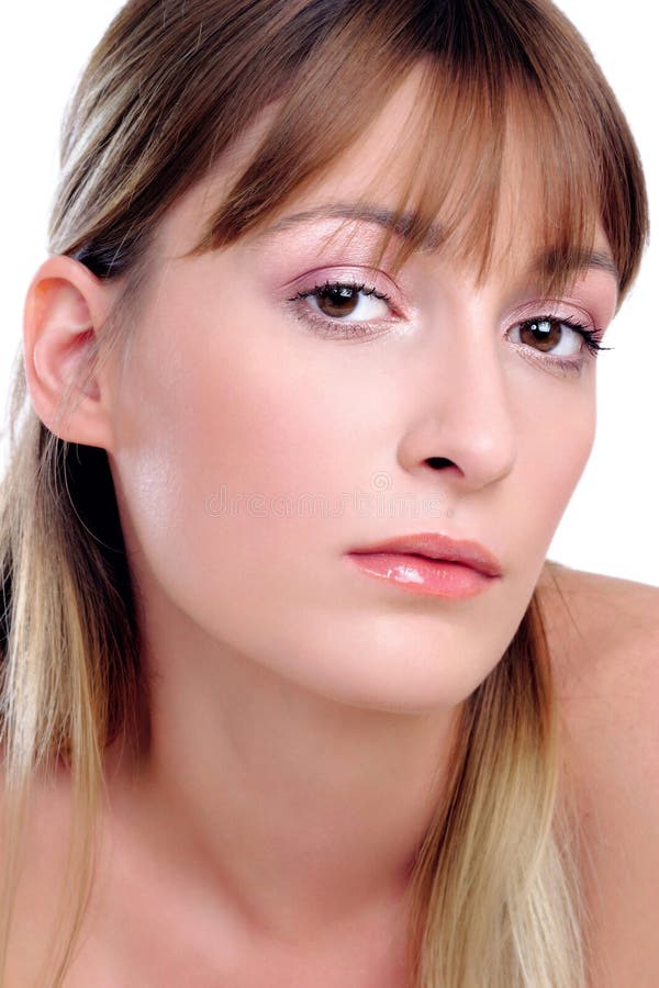 Fresh look-step2 stock photo. Image of face, apply, fashionable - 1227940