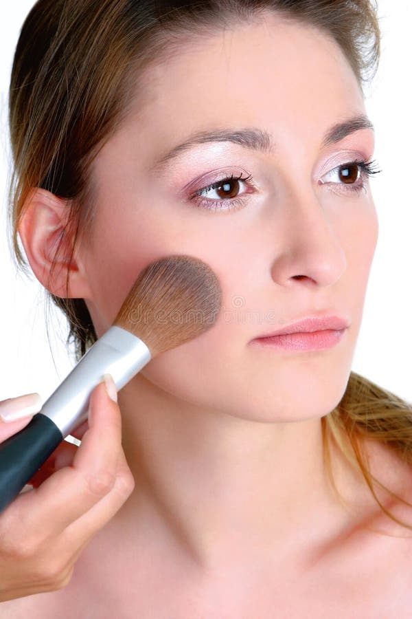 Fresh look-step2 stock photo. Image of face, apply, fashionable - 1227940