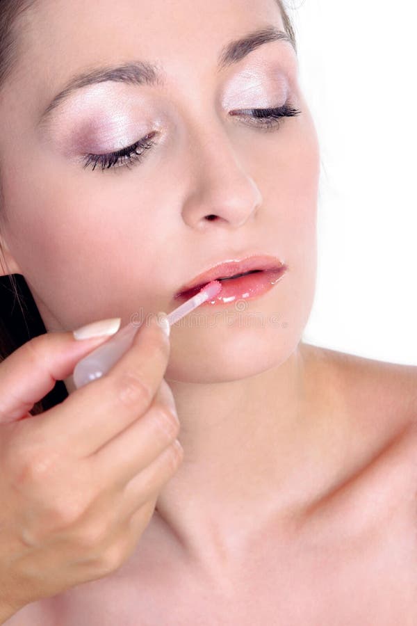 Fresh look-step2 stock photo. Image of face, apply, fashionable - 1227940