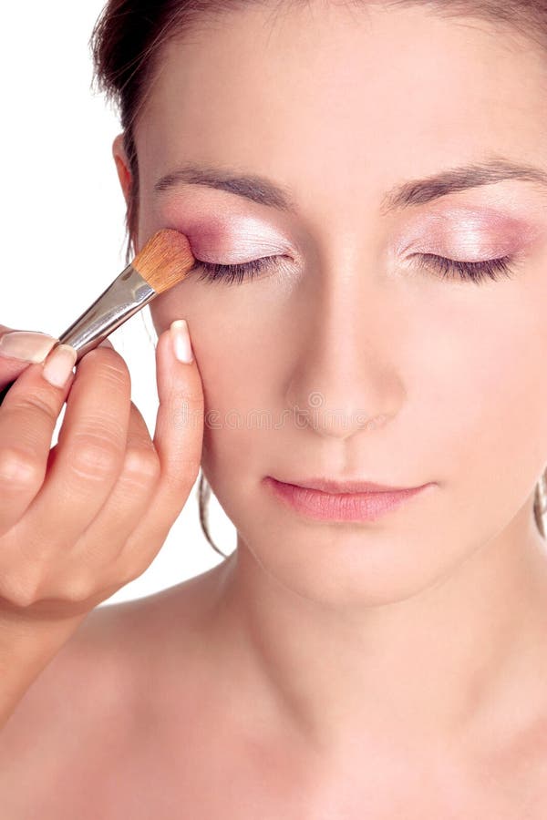 Fresh look-step2 stock photo. Image of face, apply, fashionable - 1227940