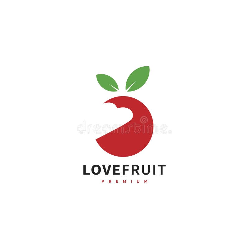 Heart Fruit Logo Stock Illustrations – 5,620 Heart Fruit Logo Stock ...