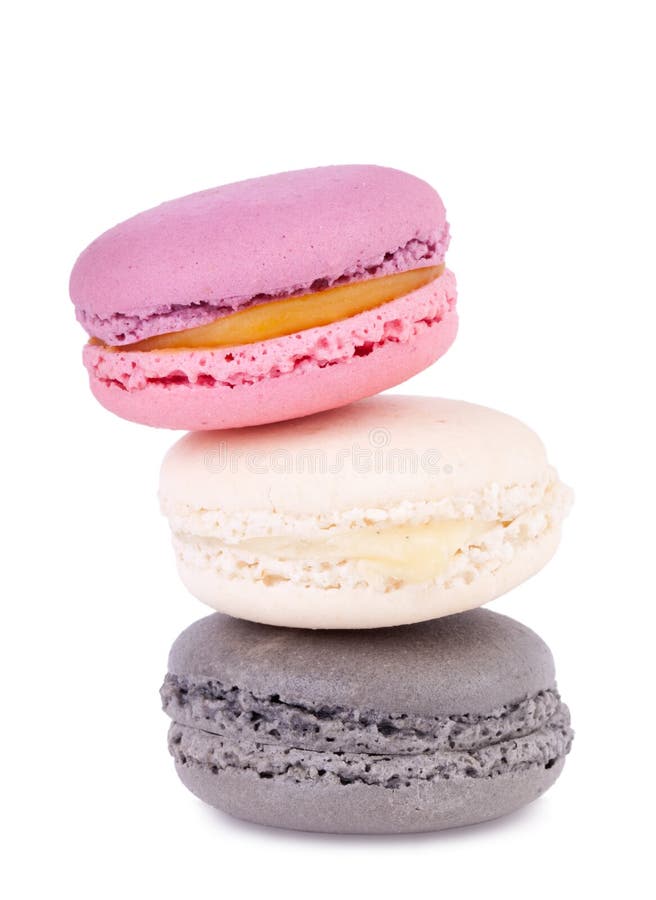 Fresh macaroons stock photo. Image of meringue, delicious - 23710826