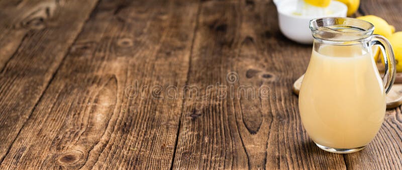Fresh made Lemon Juice stock photo. Image of juice, food - 81432092