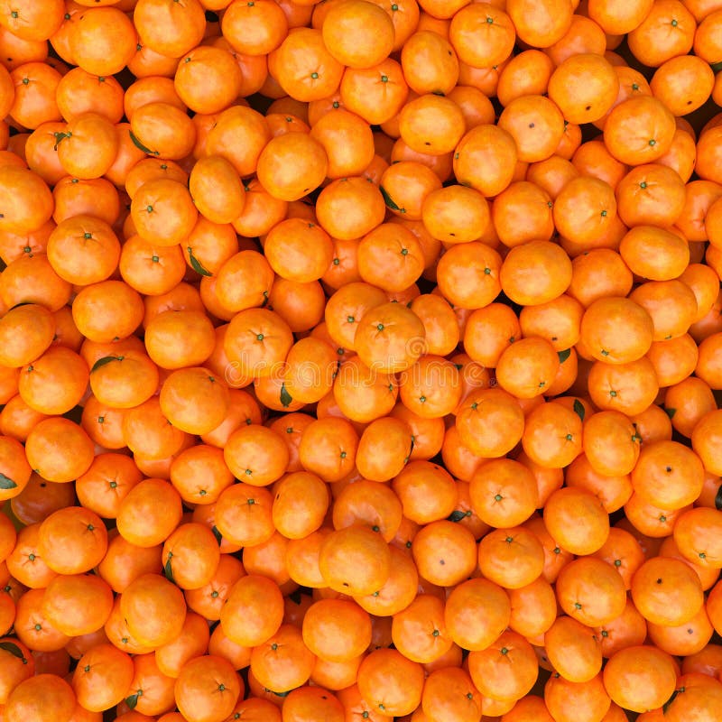 Fresh Mandarin Oranges Texture Stock Illustration - Illustration of ...