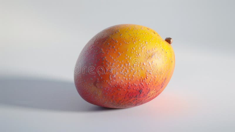 Fresh Mango Fruit Clean White Background Perfect Food Nutrition ...