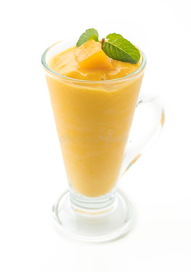 Fresh mango smoothie stock image. Image of refreshment - 88175491