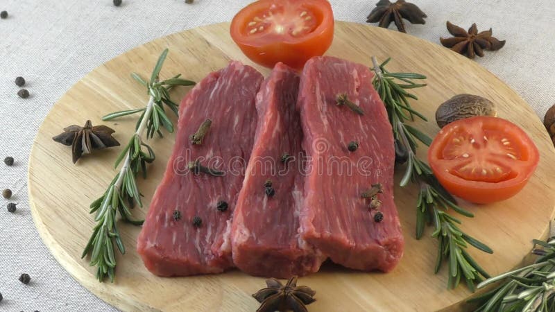 Fresh marble beef stock footage. Video of cutting, fresh - 66247136