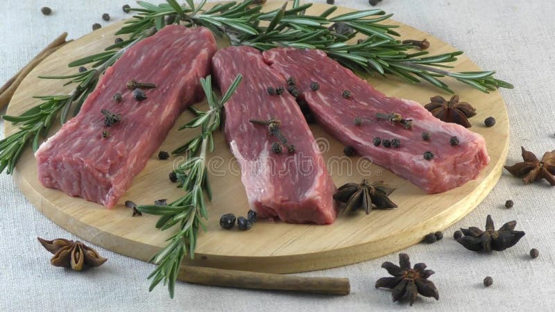 Fresh marble beef stock footage. Video of cutting, fresh - 66247136