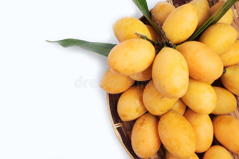 Fresh Marian Plum, (Bouea Macrophylla Griffith), Ripe Plum Mango on ...