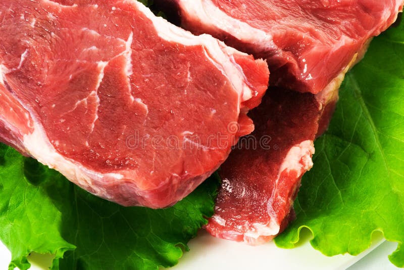 Fresh meat stock photo. Image of meal, beefsteak, cooking - 13940042