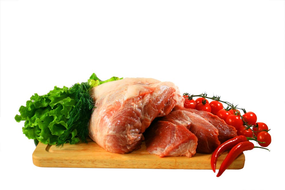 Fresh meat stock image. Image of preparation, cooking - 5480753