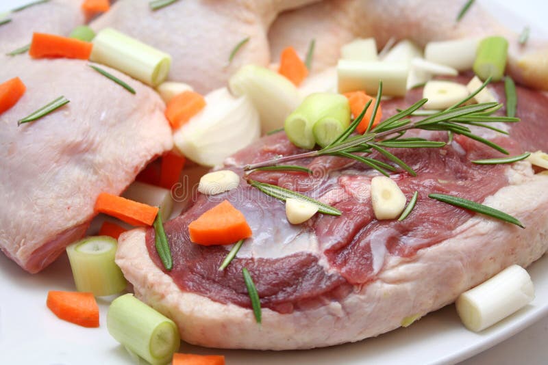 Fresh meat stock image. Image of broil, cooking, healthy - 1617455