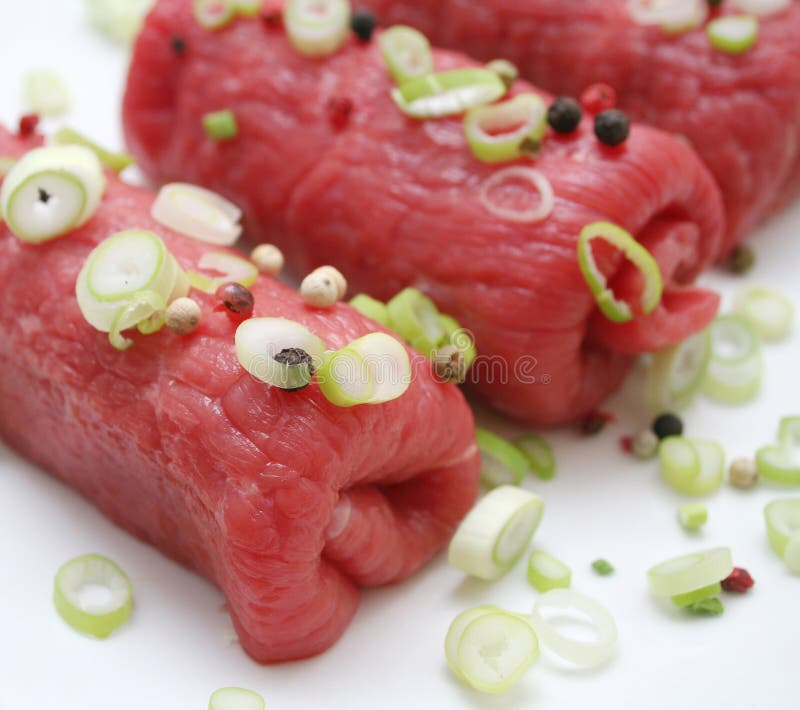 Fresh meat stock photo. Image of pepper, preparing, cooking - 8212190