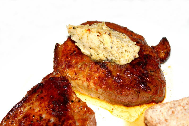 Fresh meat with butter stock photo. Image of freshness - 32686920