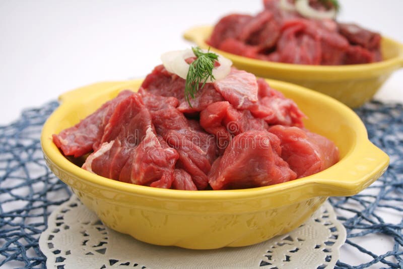 Fresh meat of a cow stock photo. Image of freshness, beef - 37188184
