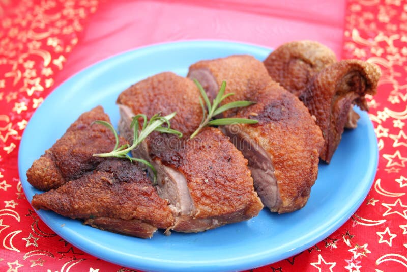 Fresh meat of a duck stock image. Image of freshness - 32135277