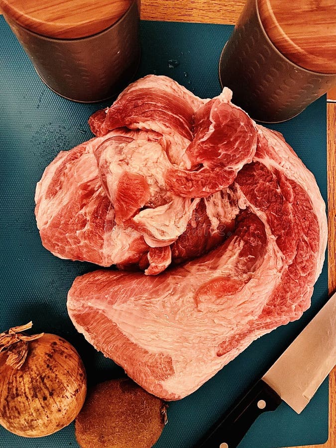 Fresh Meat Flower while Cooking Stock Image - Image of spices, flower ...