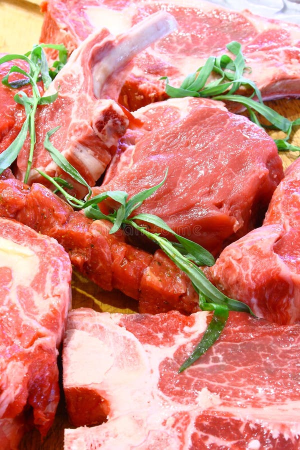 Meat composition stock photo. Image of dinner, meal, group - 1617730