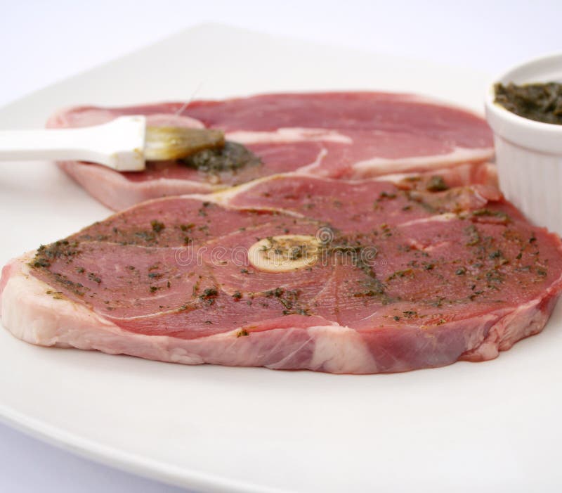 Fresh meat of a lamb stock photo. Image of dinner, meat - 11511714