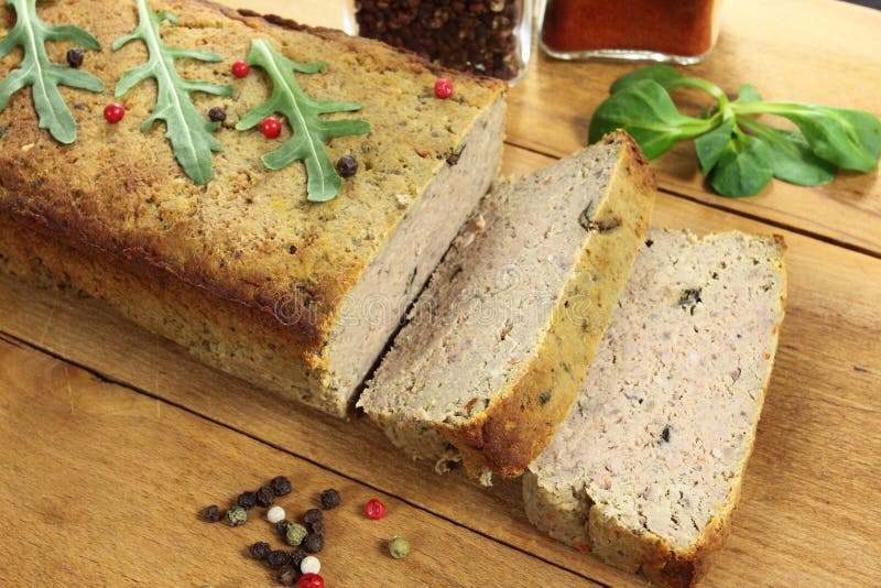 Meat pate. stock photo. Image of rustic, liver, backgroung - 30241402