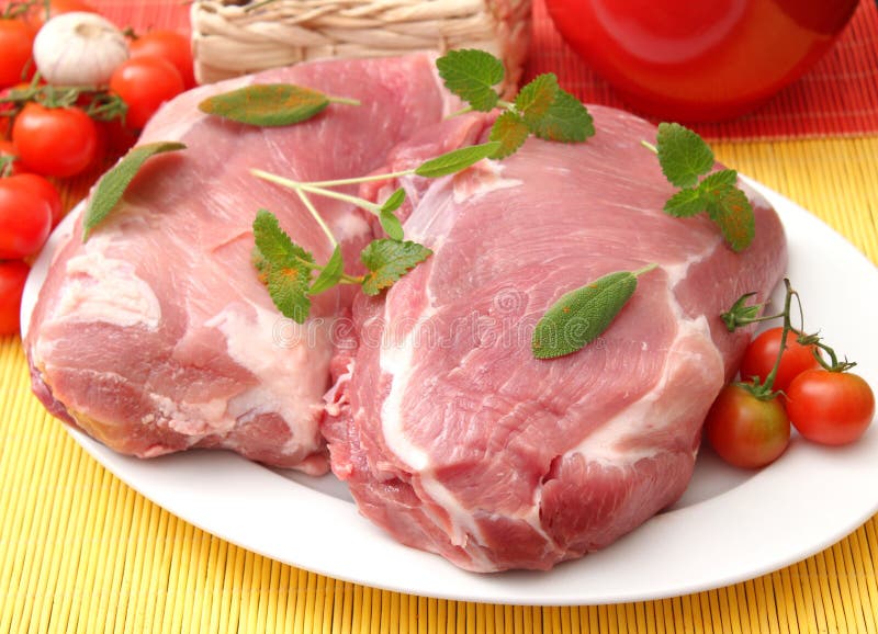 Fresh meat stock image. Image of spices, beef, steaks - 32688517