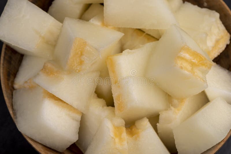 Fresh Melon Cooked for Nutrition Stock Image - Image of health ...