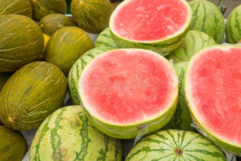 Assorted melons stock photo. Image of summer, watermelon - 23704150