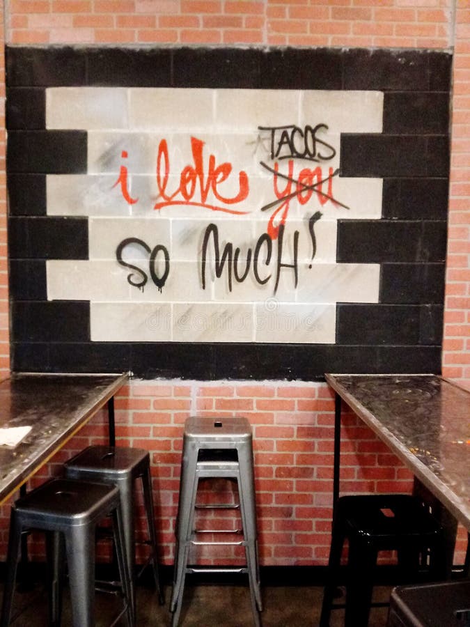 Fresh-Mex Mural editorial photo. Image of inside, mural - 129895876