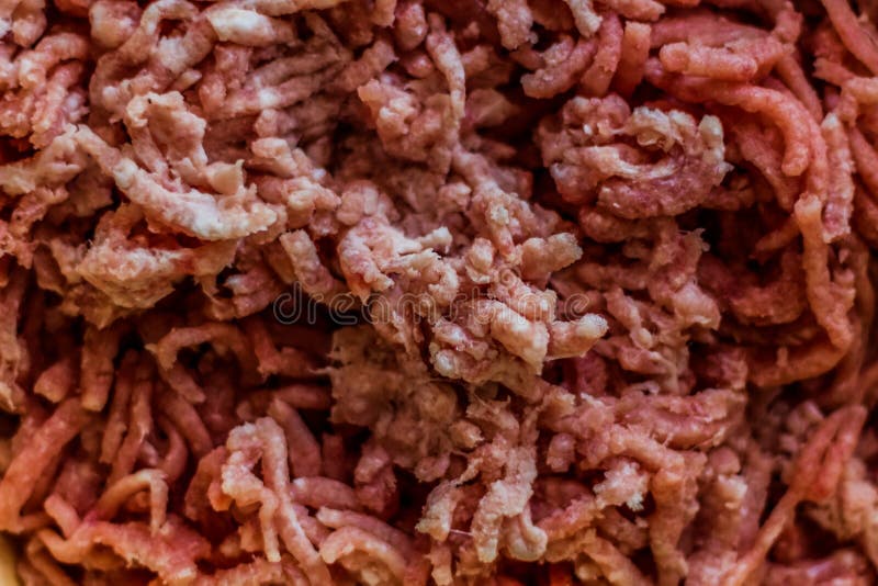 Fresh Minced Meat Background / Texture / Wallpaper Stock Image - Image ...