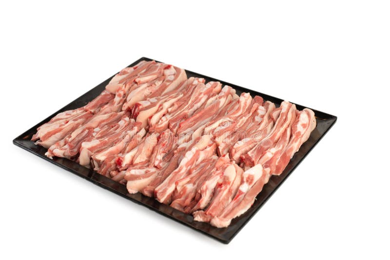 Fresh Minced Mix of Meat in a Plate Stock Image - Image of meal, meaty ...