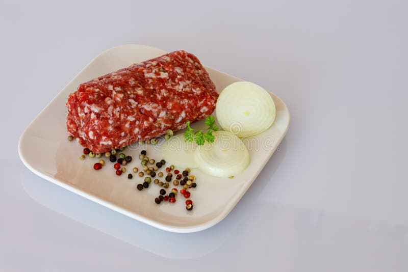 Fresh Minced Pork Meat from the Butchery Stock Photo - Image of mince ...