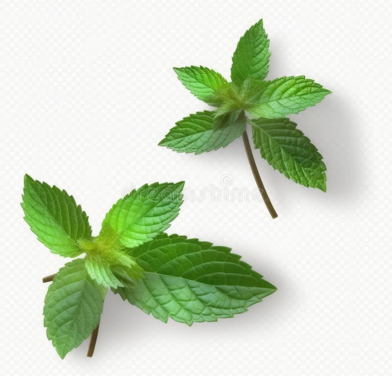Fresh mint leaves stock illustration. Illustration of plant - 275722285