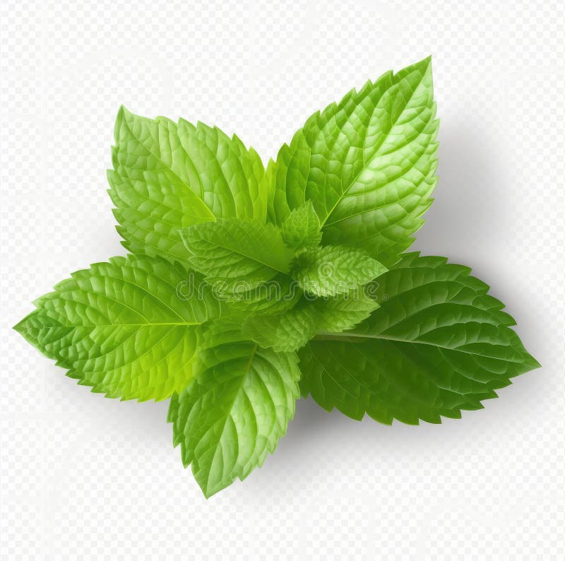 Fresh mint leaves stock illustration. Illustration of natural - 275722290