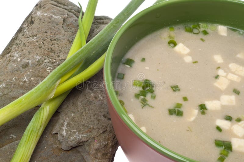 Fresh Miso Soup stock photo. Image of concept, warm, hotraw - 15861100
