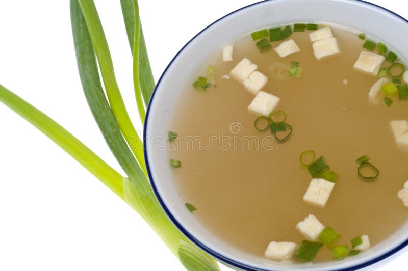 Fresh Miso Soup stock image. Image of fresh, bowl, traditional - 15861179