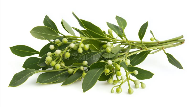 Fresh Mistletoe, a Symbol of Holiday Romance and Festive Traditions ...