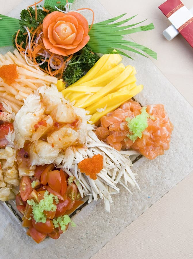 Fresh Mix Salad stock image. Image of cooking, dining - 9100585