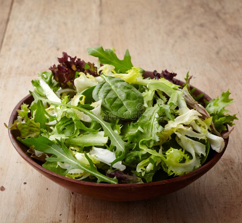 Green salad stock image. Image of salad, fresh, dish - 25132569