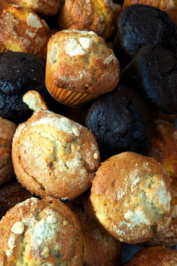 Fresh muffins stock photo. Image of nuts, bread, fiber - 15186784