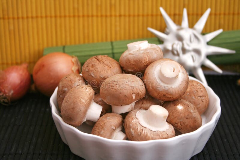 Fresh mushrooms stock photo. Image of vitamins, food - 11855660