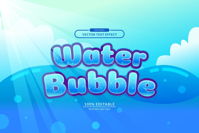 Editable Bubble Letter Text Stock Illustrations – 577 Editable Bubble Letter Text Stock ...