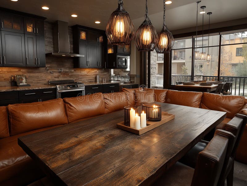 A Fresh New Home Interior Ready for Personal Touches Stock Photo ...